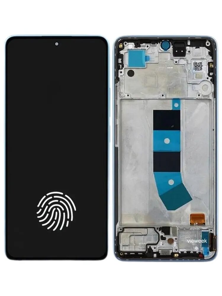 Дисплей для Xiaomi Redmi Note 13 4G (23129RAA4G) модуль с рамкой Синий - OR (SP)