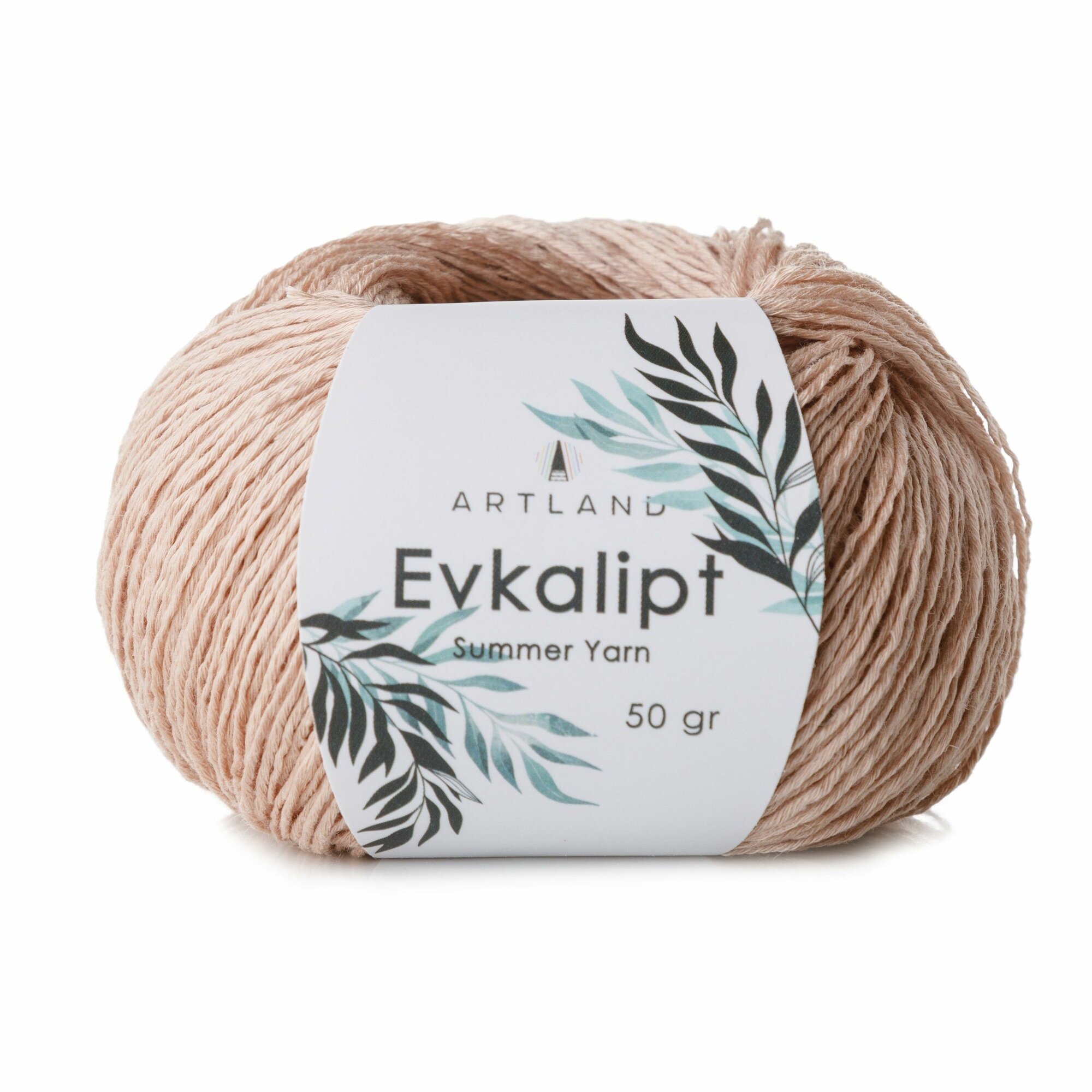 Пряжа Artland Evkalipt 03 (50г/200м, упаковка 5 мотков) бежевый