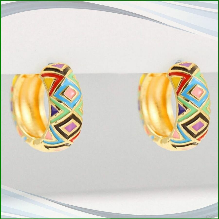 Серьги конго — фото 1