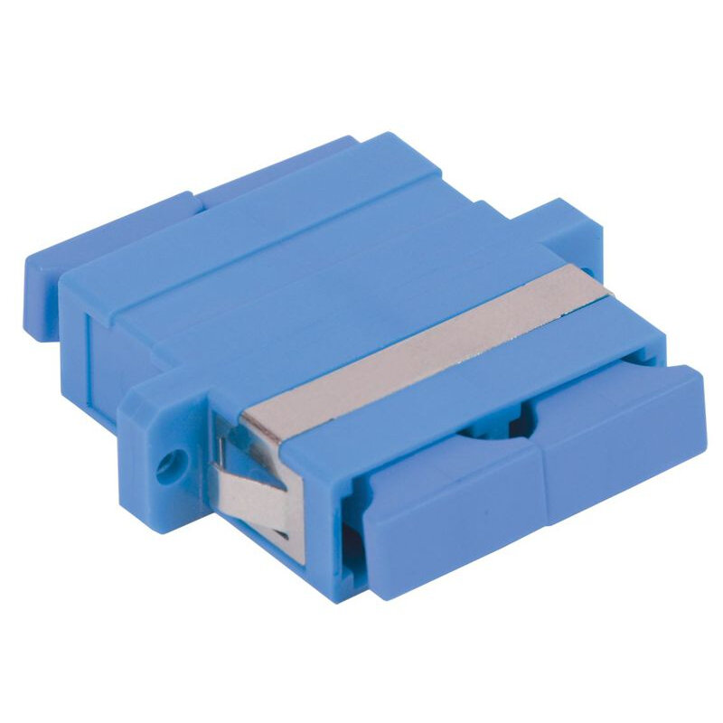 ITK Проходной адаптер SC-SC, для многомодового кабеля (MM), с полировкой UPC, двойного исполнения (Duplex), IEK FC1-SCUSCU2C-MM (20 шт.)