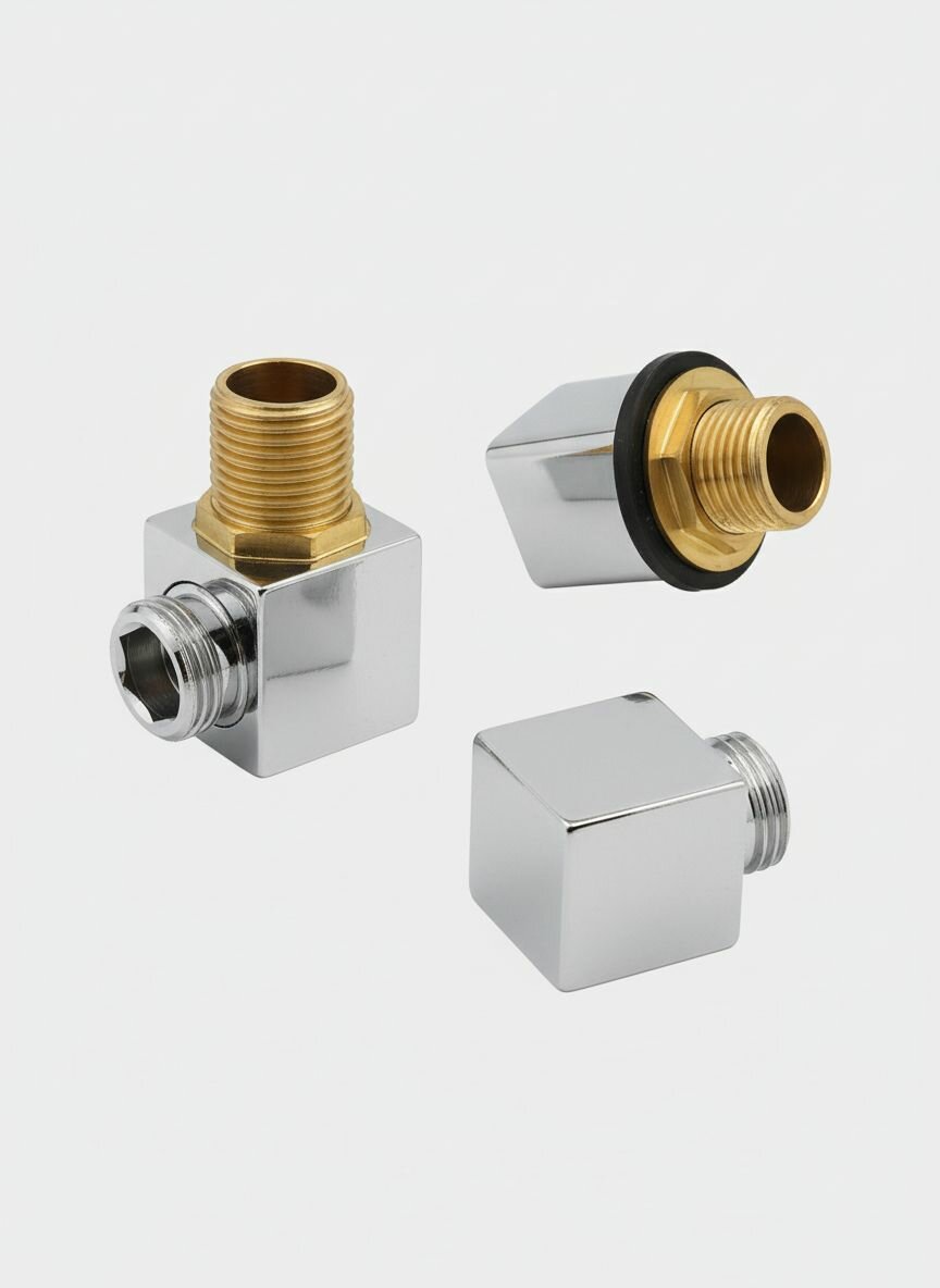 Штуцер коннектор шланга лейки душа кубик для душевой кабины RENETAIL