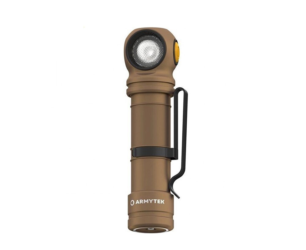 Мультифонарь светодиодный Armytek Wizard C2 Pro Max Magnet Sand USB, 4000 лм, холодный свет, аккум.