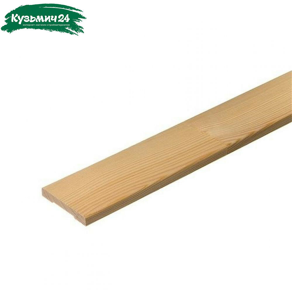Наличник дверной гладкий Липа 70х2500 мм