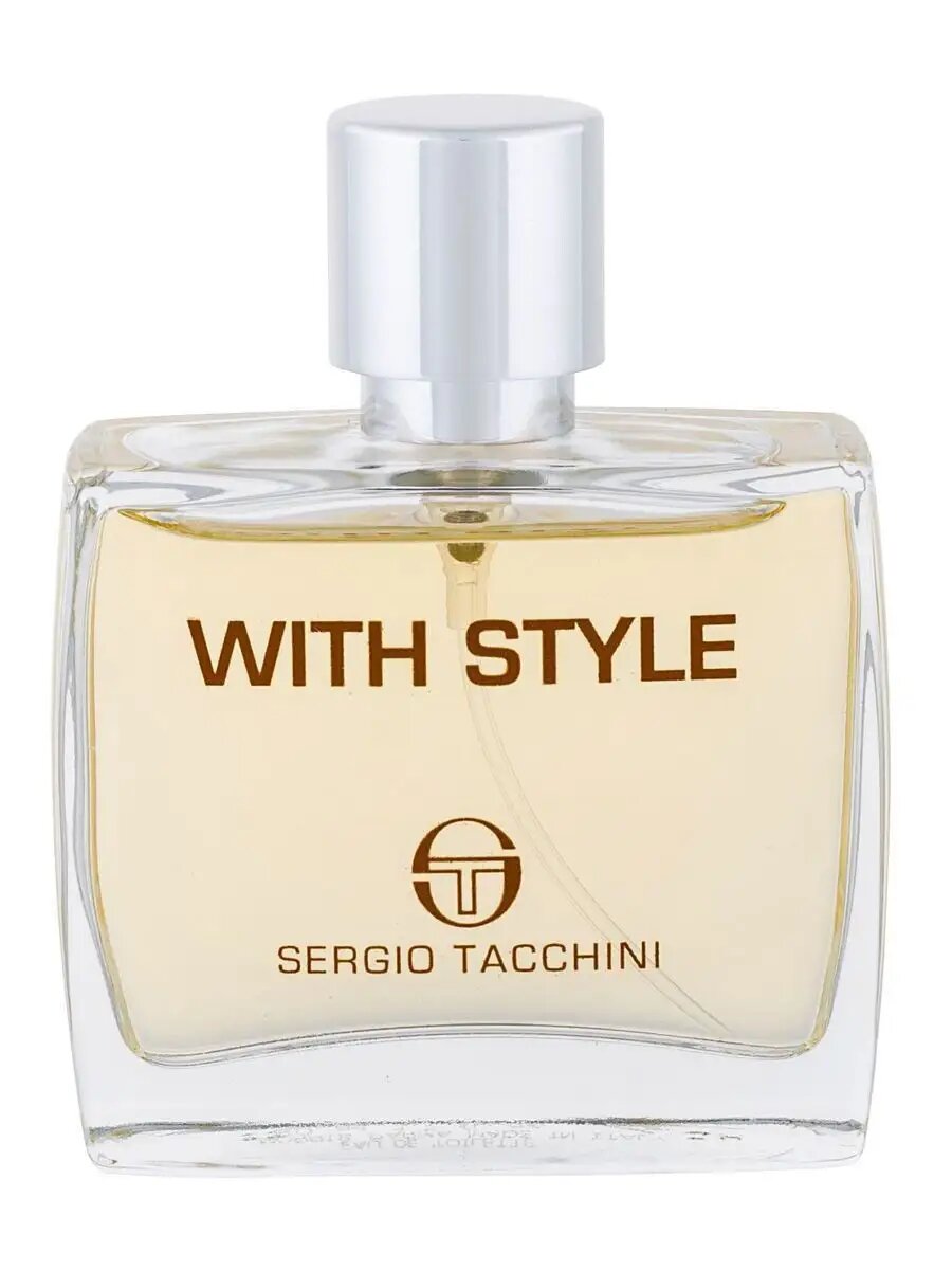 Туалетная вода Sergio Tacchini "With Style", мужская, древесная, фужерная, 50мл
