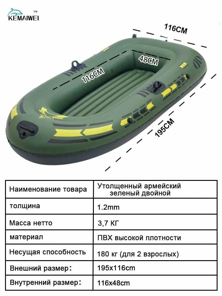 Лодка, 230 см