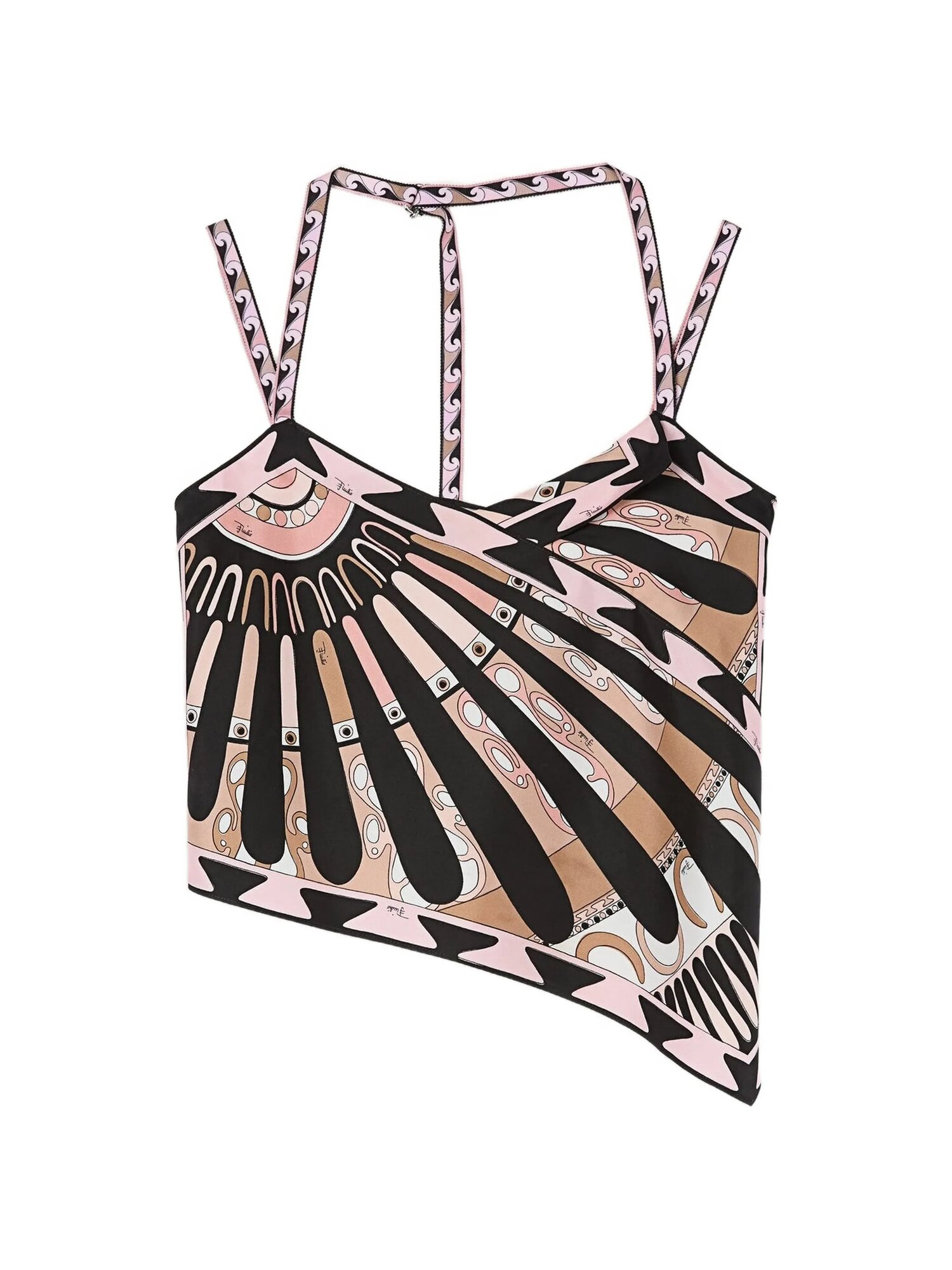 Топ Soleil-print top