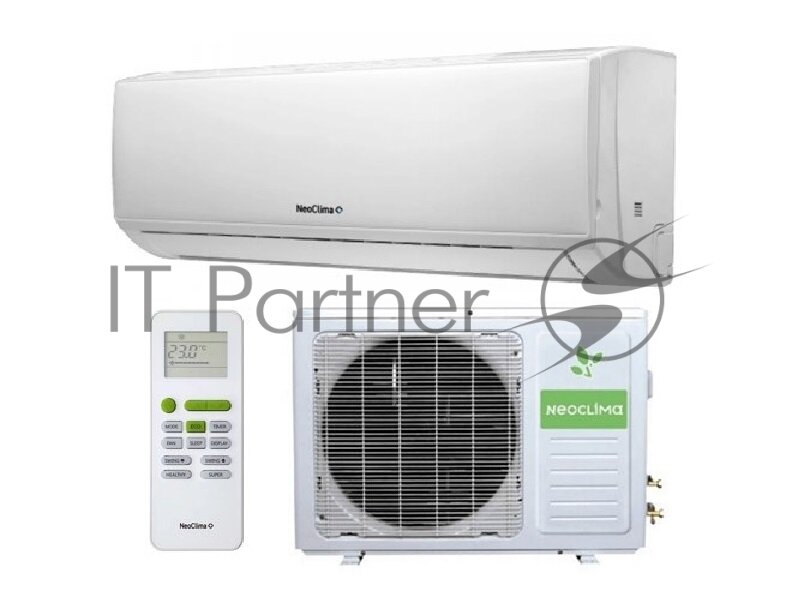 Инверторная сплит-система Neoclima настенного типа серии Plasma NS/NU-HAL24FWI32