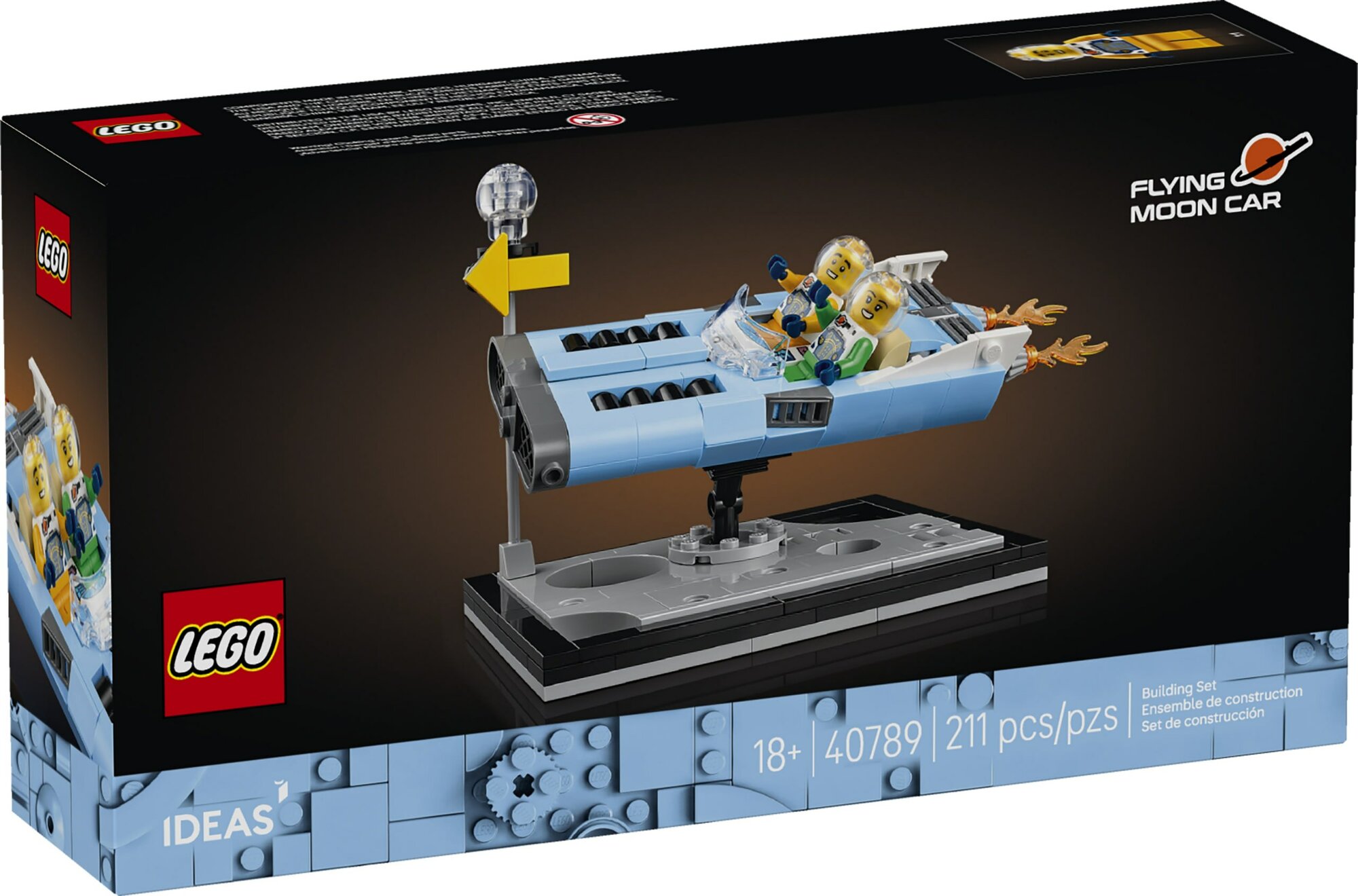 Конструктор LEGO Ideas 40789 Летающий лунный автомобиль, 211 дет.