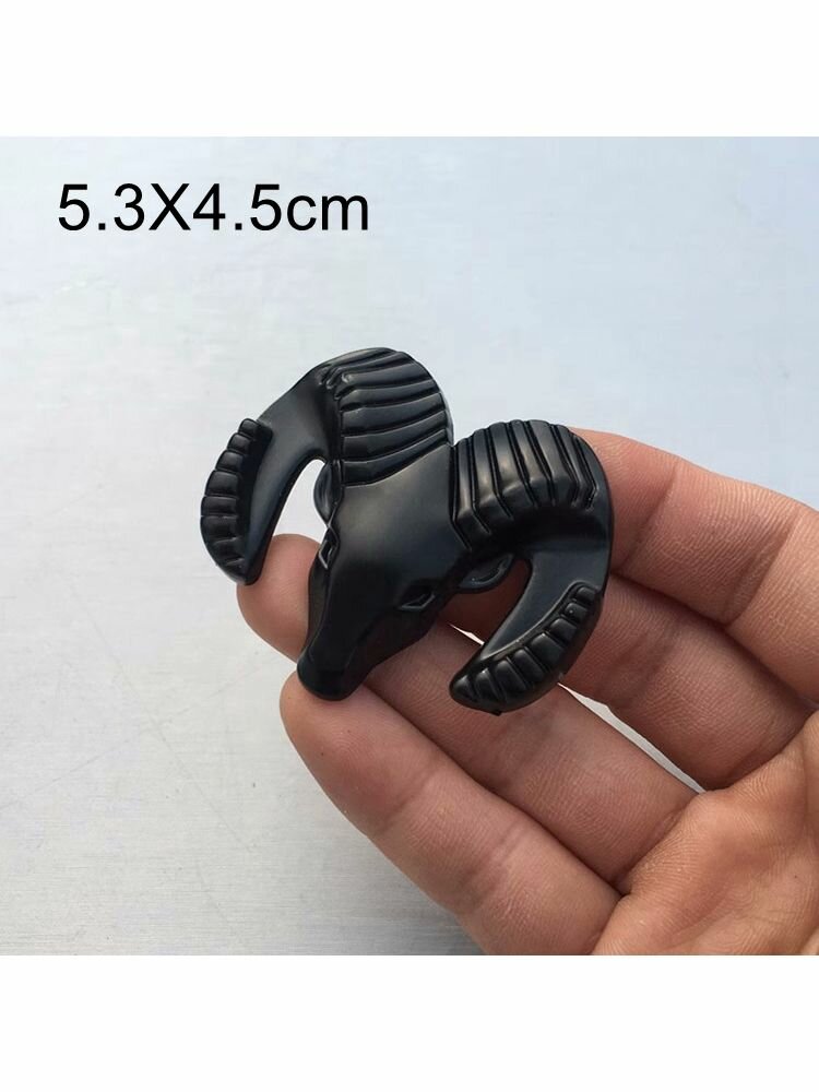 Логотип DODGE RAM Значок Голова овцы Наклейка на багажник Charger Challenger Caliber Durango Journey