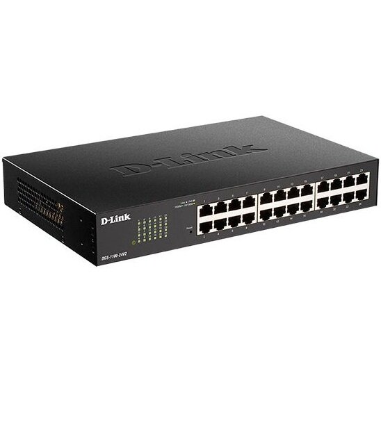 D-Link DGS-1100-24V2/A2A Настраиваемый L2 коммутатор c 24 портами 10/100/1000Base-T