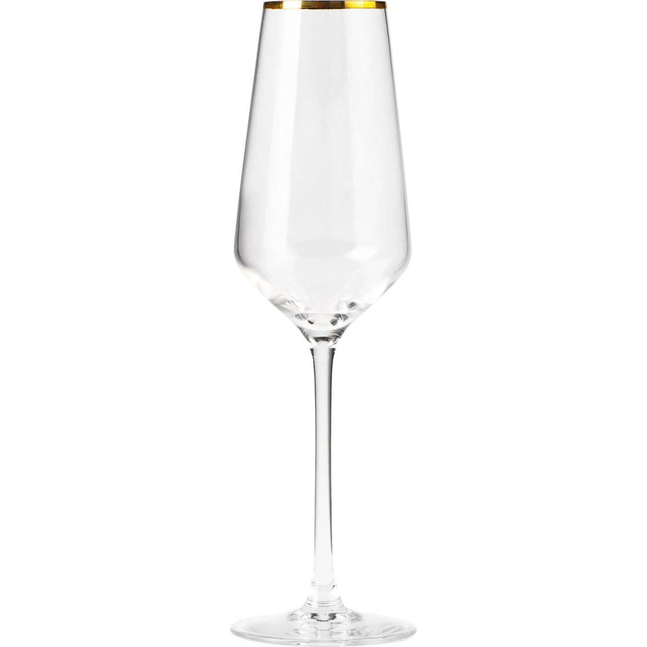 Бокал д/шампанского ULTIME BORD OR 4шт 230мл Cristal 2400942 P7634