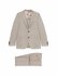 Пиджак Corneliani Striped single-breasted blazer, размер 50, разноцветный