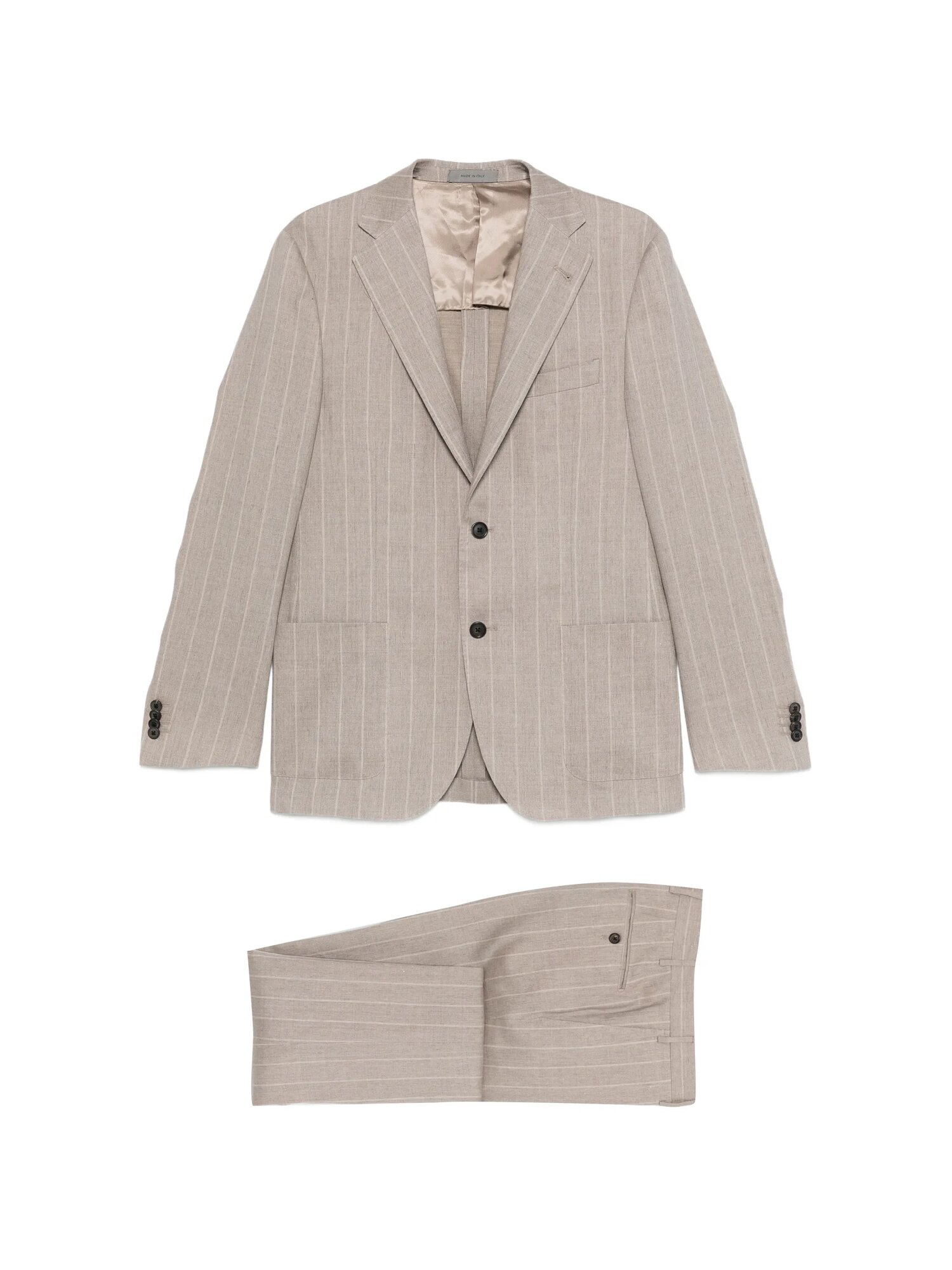 Пиджак Striped single-breasted blazer