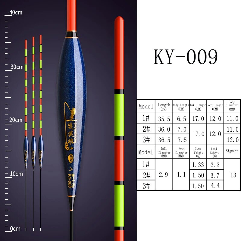 Нано-поплавки бобберы 3 шт. KY-009 3Pieces