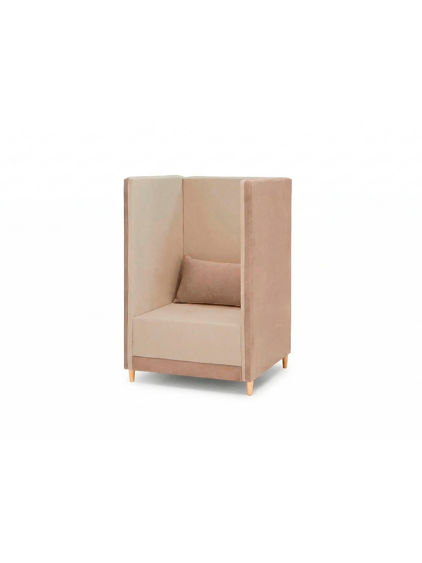 Кресло Зоун Velutto 37 NEW 88x81x137 см, бежевый Велютто, нераскладной GOODFORM