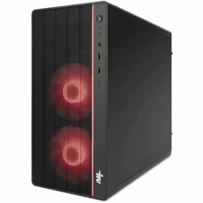 Компьютер Tactio 520B5SEA 2170119 (AMD Ryzen 5 5600X, 3.7 GHz - 4.6 GHz, 32768 Mb, 1000 Gb SSD, nVidia GeForce RTX 5060 8192 Mb, 500W, DOS, черный, 7 кг, 2170119)