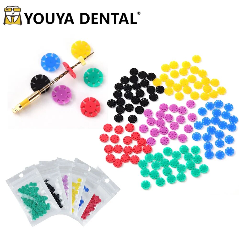Стоматологические файлы корневых каналов YOUYA DENTAL, 100 шт. Green