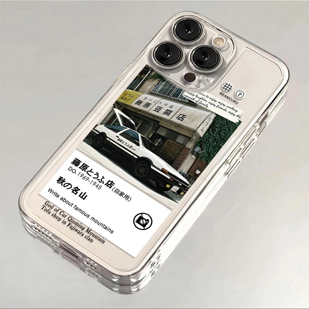 Чехол для телефона Samsung A57 A07 A36 A26 A56 A16 A06 A55 A35 A25 A15 A05 A54 A34 A24 A14 с изображением классического японского комикса Initial D JDM AE86