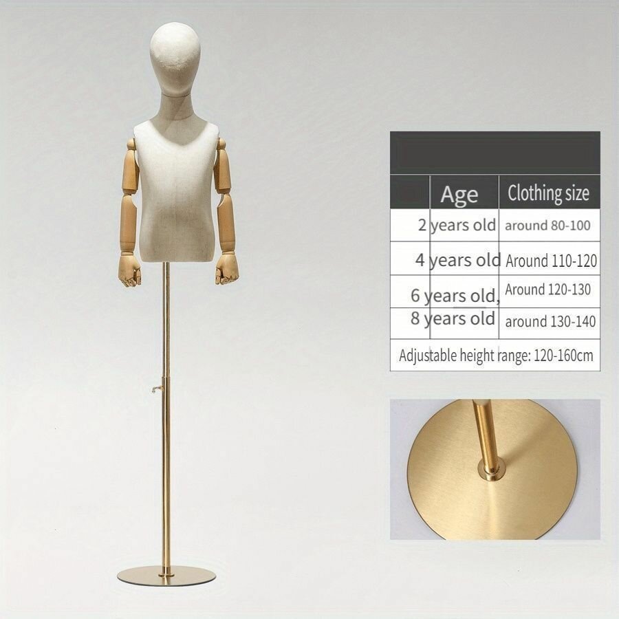 Детские манекены-половинки (витринные подставки для одежды), манекены для детской одежды (мальчиков и девочек), полуторсы для витрин магазинов.