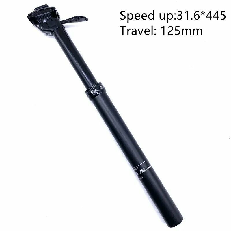 KS EXA From SPEED UP Велосипедный седельный стержень 27.2/30.9/31.6mm 100mm 125 150mm Ручное управление подъемом велосипедного кресла