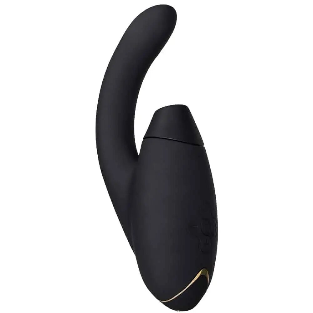 Вибратор с вакуумно-волновым стимулятором клитора Womanizer InsideOut, чёрный