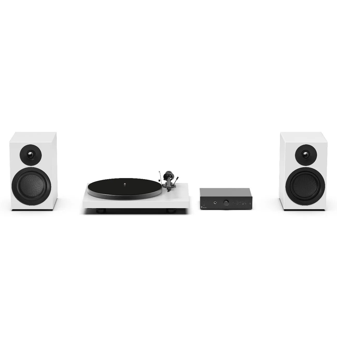 Комплект Pro-Ject Colourful Audio System E Satin White