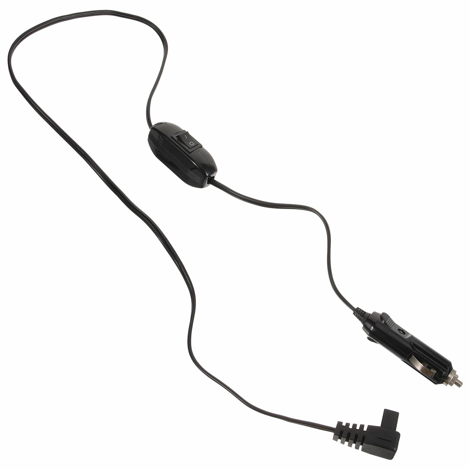 Кабель питания для автомобильного холодильника с выключателем, длина 1 метр, из пвх и меди