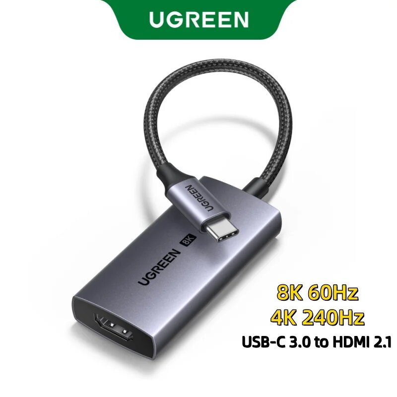 Кабель-переходник UGREEN USB C на HDMI 8K