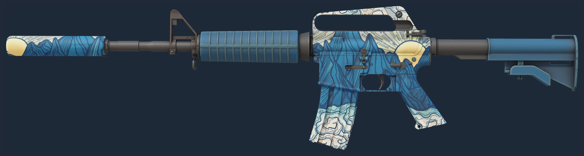 M4A1-S | Одиночество (После полевых испытаний) Скины CS2 с быстрой автовыдачей steam trade