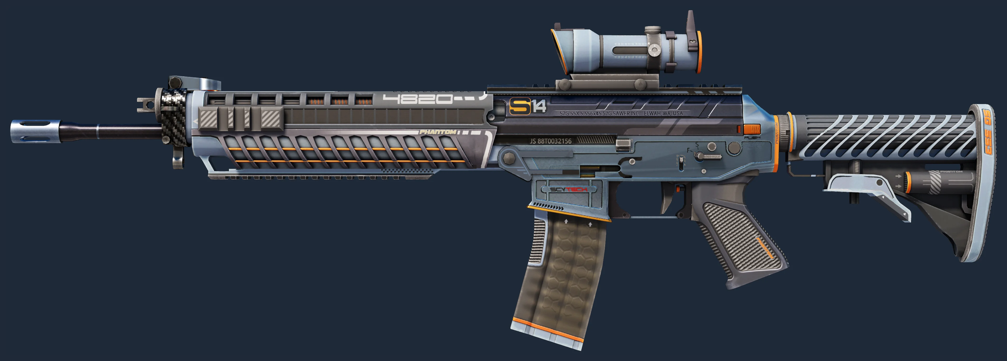 StatTrak™ SG 553 | Фантом (Закалённое в боях) Скины CS2 с быстрой автовыдачей steam trade