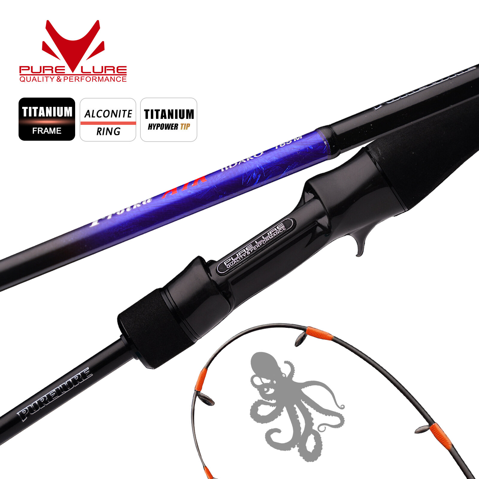 Troika AIR-150M Кастинг purelure Troika AIR рабочая длина:150см до 60гр