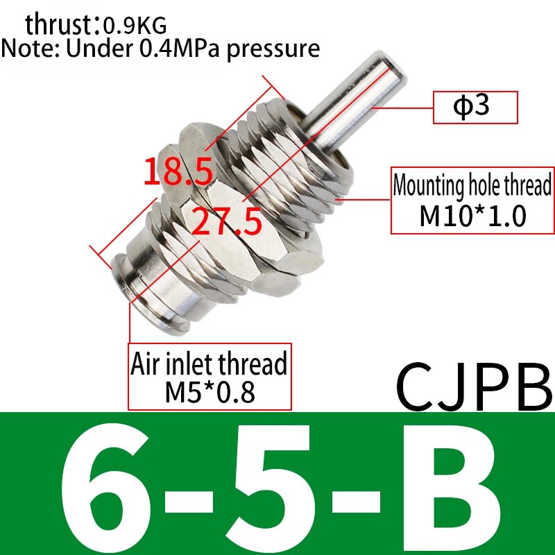 Пневматический цилиндр CJPB 6-5-B, thrust 0.9KG