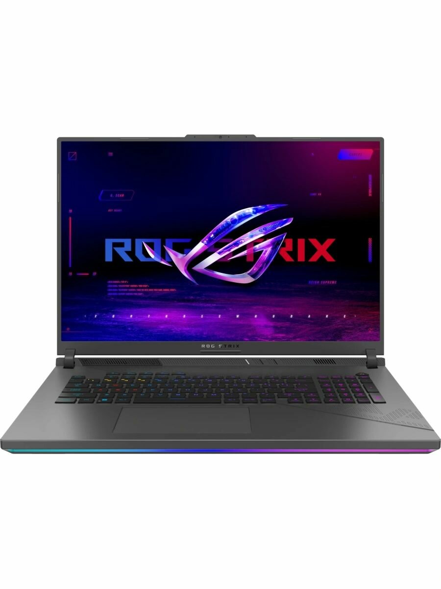 Ноутбук Asus ROG Strix G814PM-S8074 Ryzen 9 8940HX/16Gb/SSD1Tb/RTX 5060 8Gb/18"/IPS/WUXGA/noOS/grey