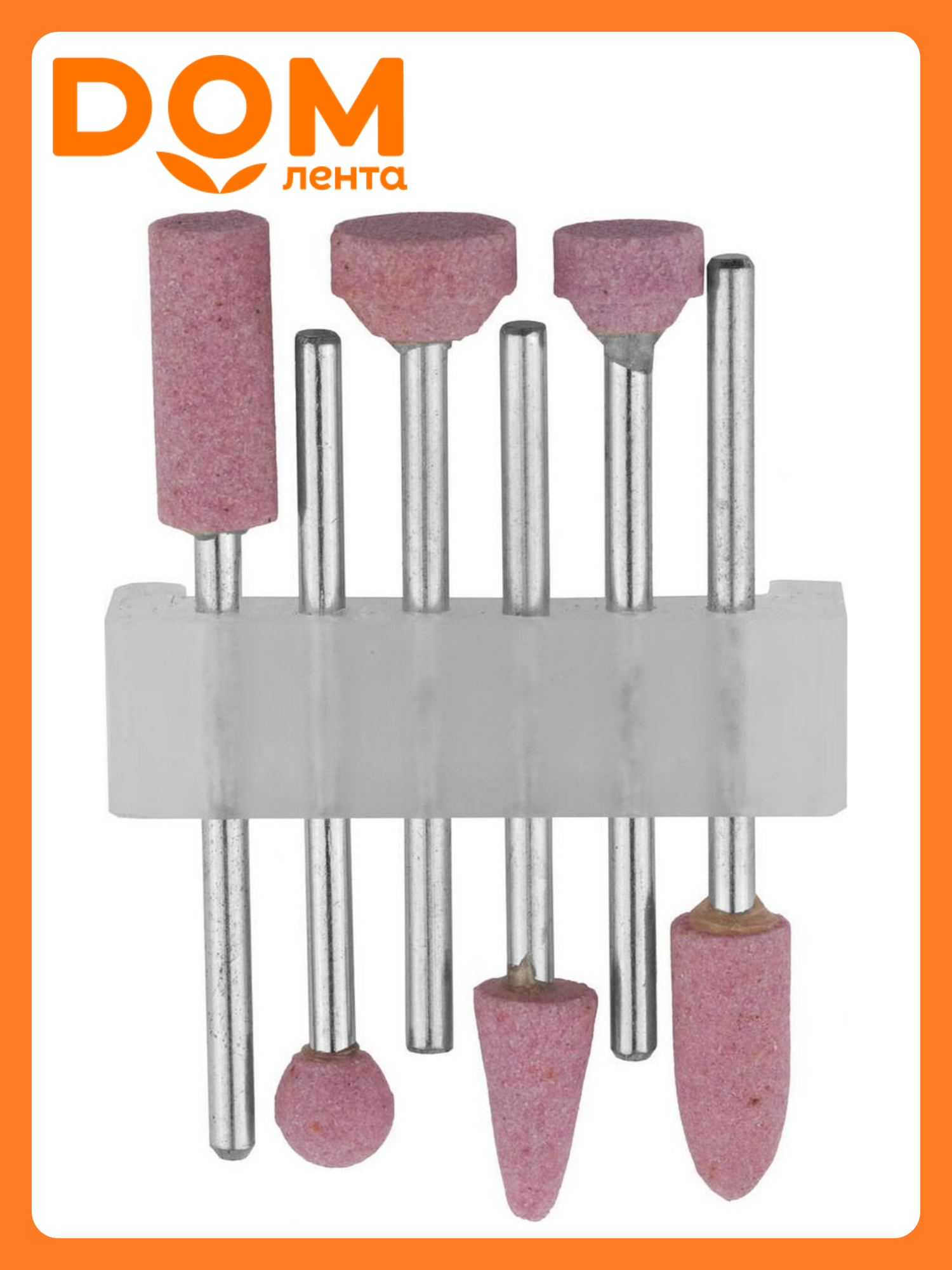 Набор насадок STAYER для шлифовальной машины 6 шт.