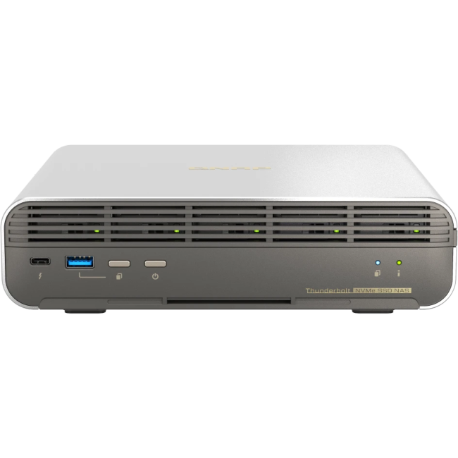 QNAP TBS-h574TX-i3-12G Сетевое хранилище без дисков/ SMB QNAP TBS-h574TX-i3-12G 5-bay E1. S or M.2 2280 PCIe NVMe, Intel