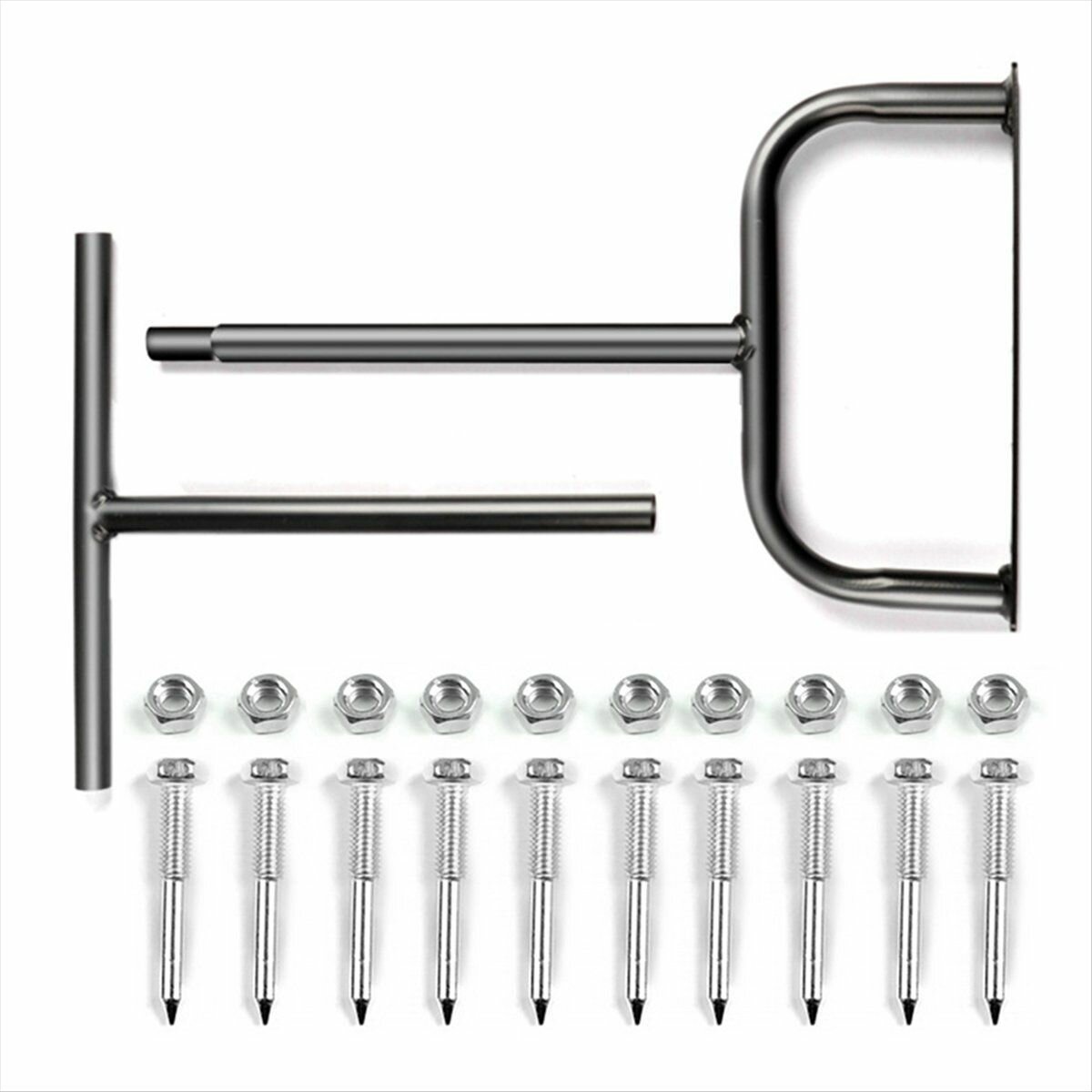 Металлический аэратор для газона, ручной инструмент для удаления войлока, аэрация почвы, подготовка газона к укладке травы, садовые инструменты.