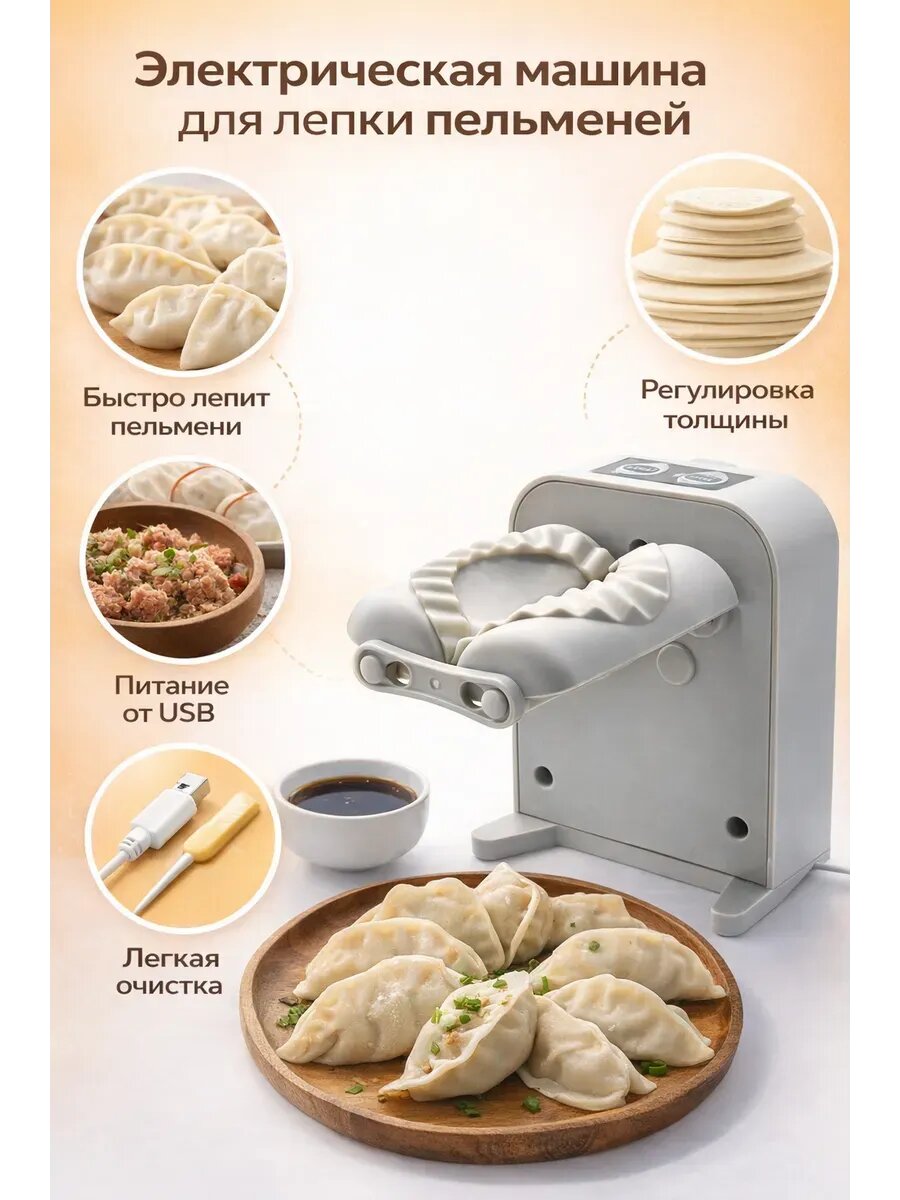 Пельменница электрическая для лепки пельменей вареников