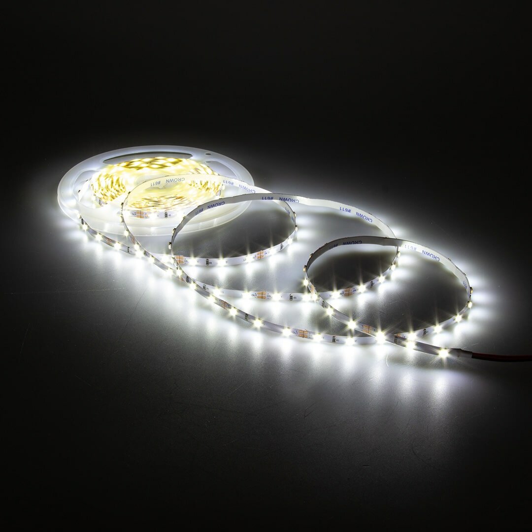 Светодиодная лента Standart PRO class, 3528, 60 led/m, P5, white, 12V, IP20, B121