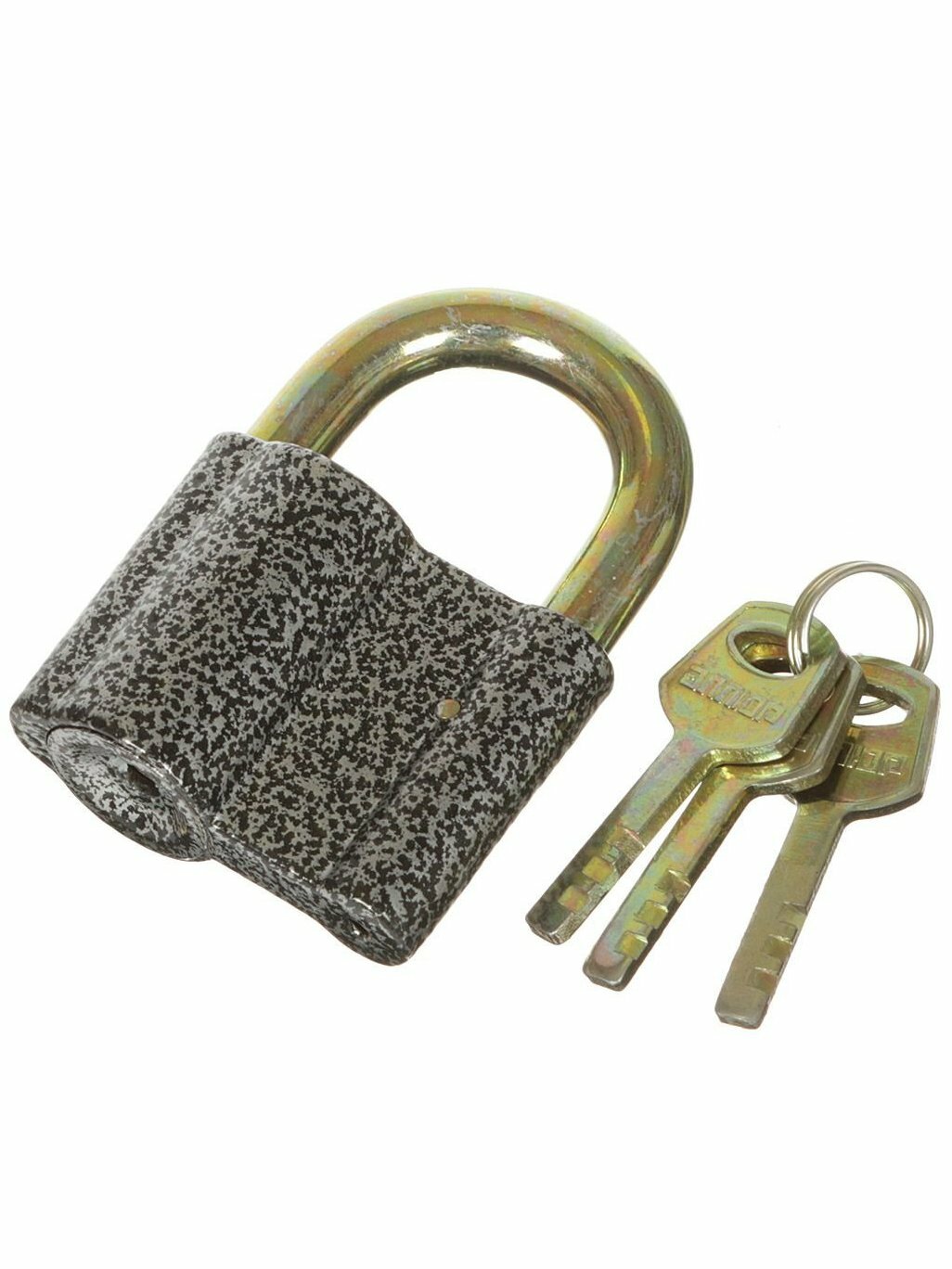 Замок навесной Аллюр ВС2-27КА 55 мм, дисковый, серый, 3 ключа. Надежное запирающее устройство для защиты вашего имущества.