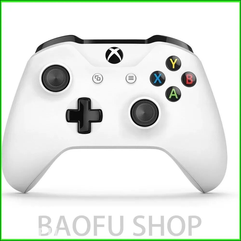 Xbox One Геймпад, Белый, Bluetooth, Поддержка PS5/PC/Android, Виброотдача