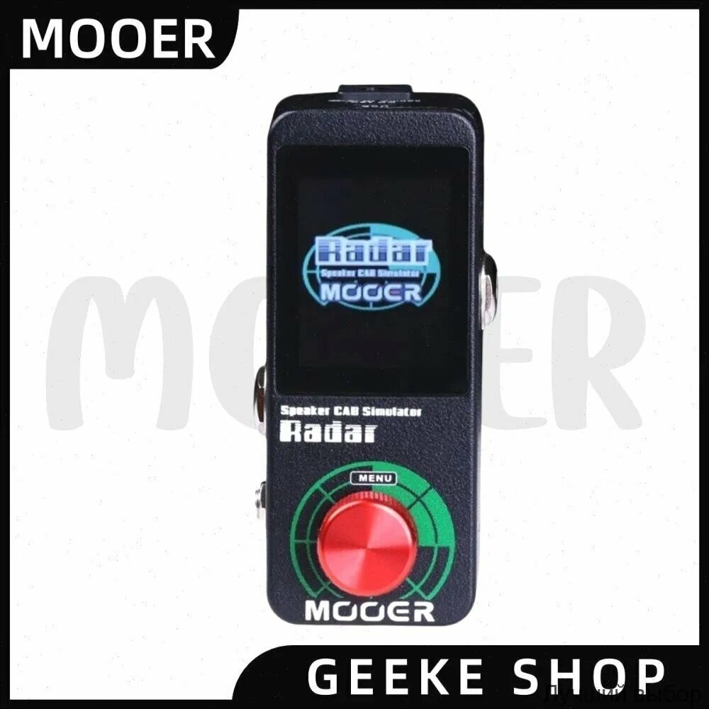 Радар-гитарная педаль эффектов Mooer Radar Speaker CAB Simulator, MSS1-Radar