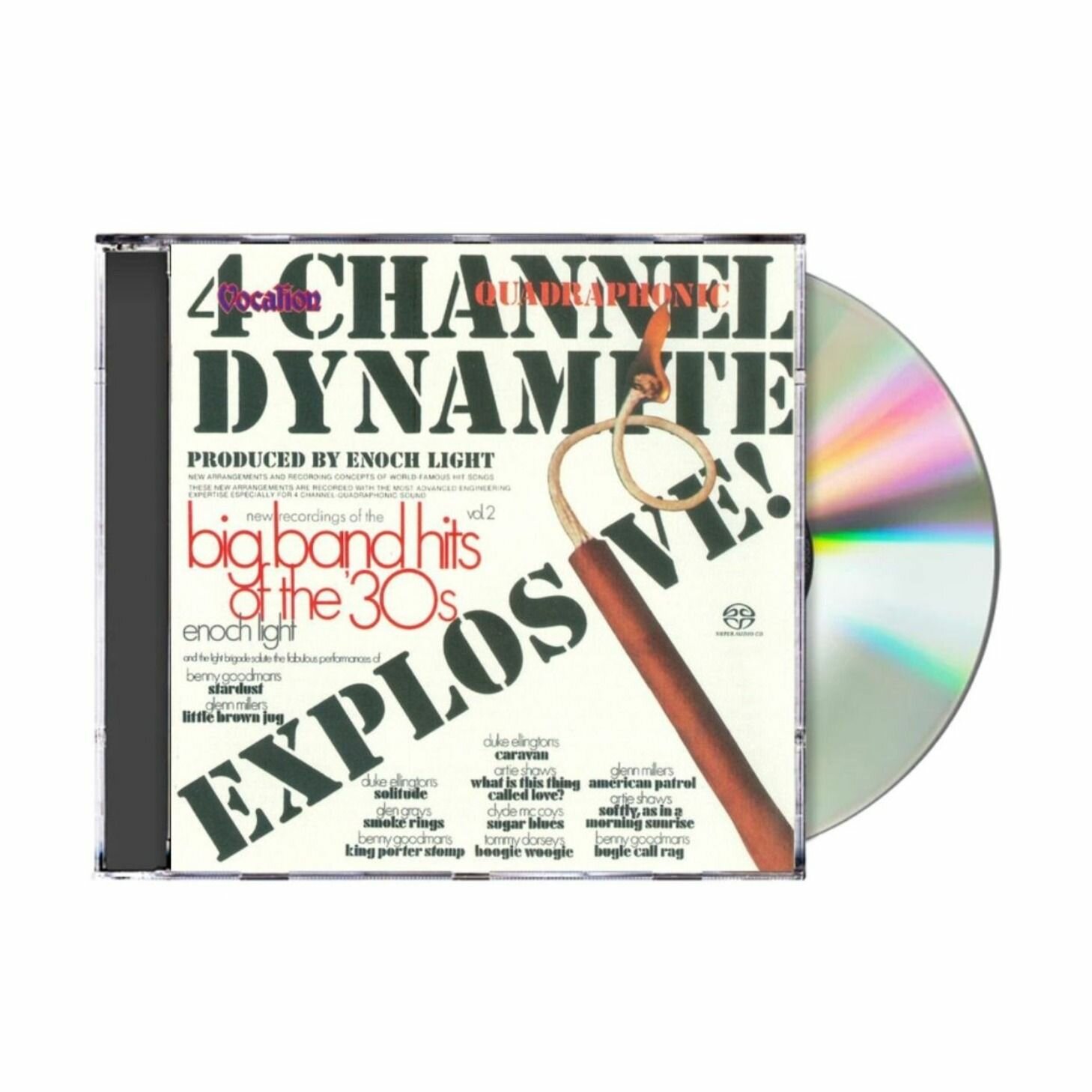 Музыка SACD Enoch Light - 4-Channel Dynamite & Big Band Hits Of The '30s Vol. 2, Hybrid, Multichannel, Quadraphonic, New