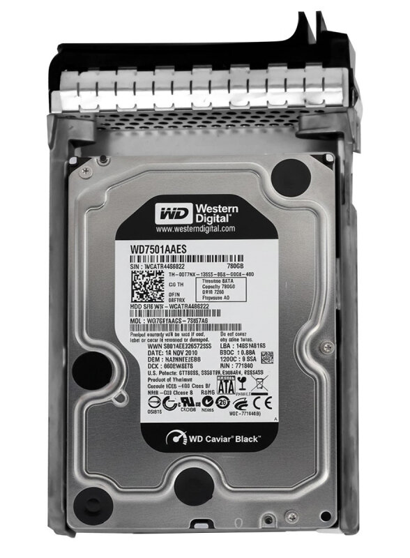 Жесткий диск Dell WD7501AAES-75W7A0 750Gb SATAII 3.5" HDD