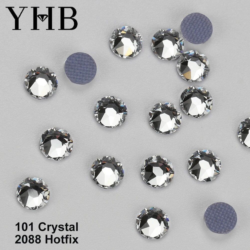 Стразы YHB 2088, 5 мм, Crystal, 1440 шт