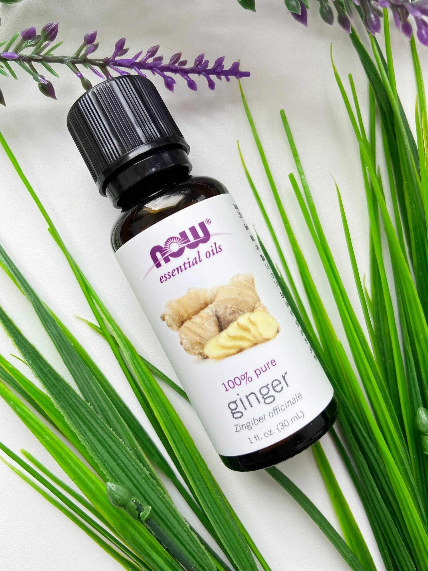Эфирное масло имбиря, Now Foods, Ginger Oil, 30 мл