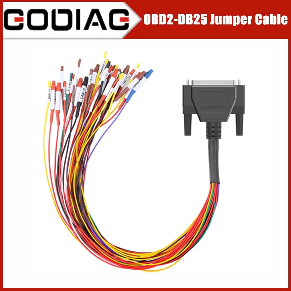 GODIAG автоматические инструменты GT100 OBD II разрывная коробка ECU Соединительный кабель для GT100