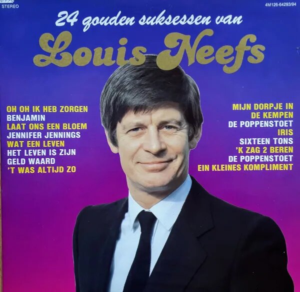 Louis Neefs - 24 Gouden Suksessen Van Louis Neefs 2LP EX-