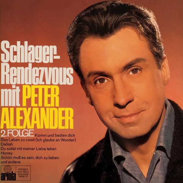 Peter Alexander - Schlager-Rendezvous Mit Peter Alexander 2. Folge VG