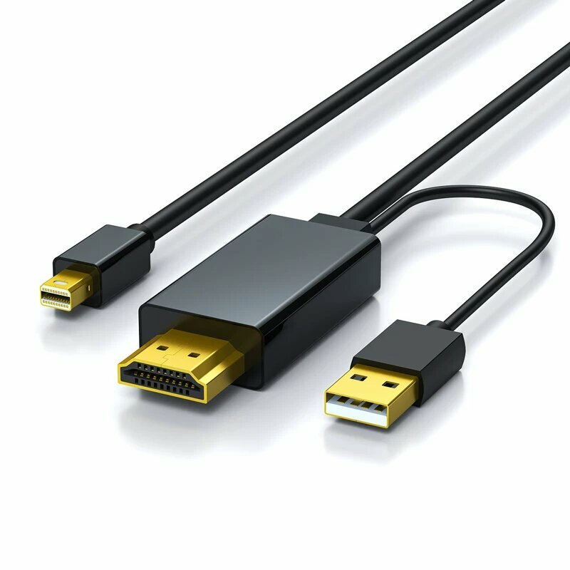 Кабель minidp-HDMI 4K60 HD 2K144 Гц, мини-маленький кабель для подключения видео dp Thunderbolt 2, подходит для