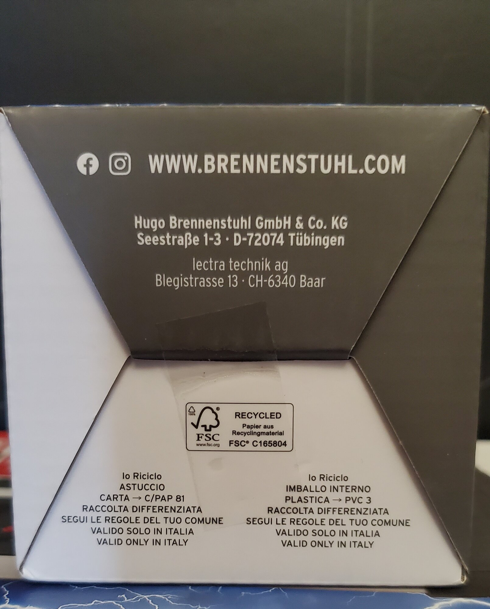 Сетевой адаптер Brennenstuhl "Primera - Line", с защитой, 13500А. — фото 1